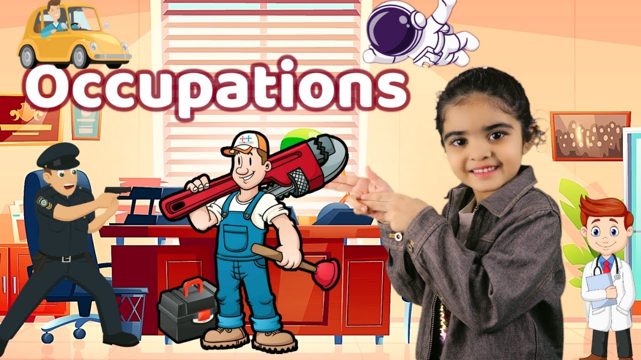 Occupation Names | Learning Job and Profession List for Kids in English ...