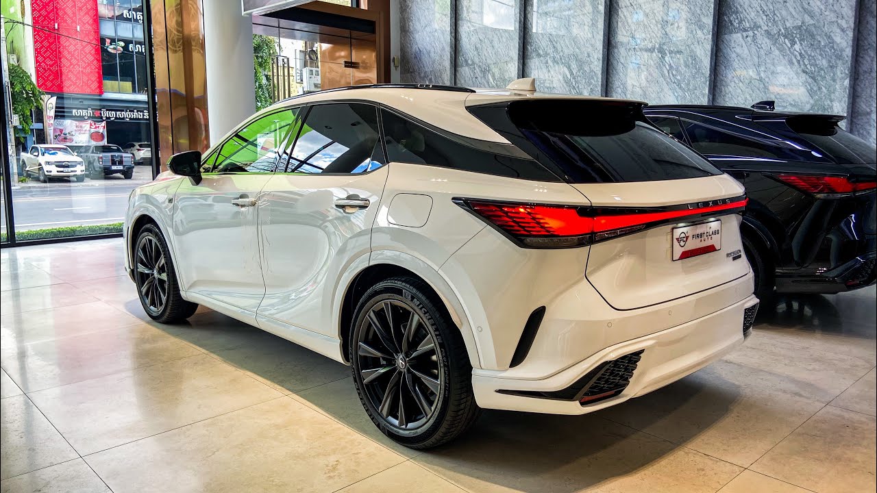 All-New 2024 Lexus RX500h White Color - YouTube