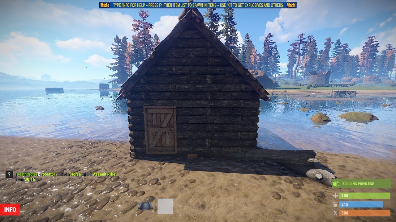 Hidden Loot Rooms | Sneaky Base Designs | Rust - YouTube