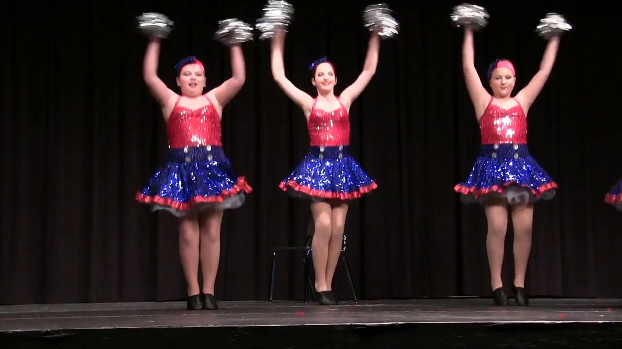 Kids in America - 4th and 5th Grade Pom Cheer - YouTube