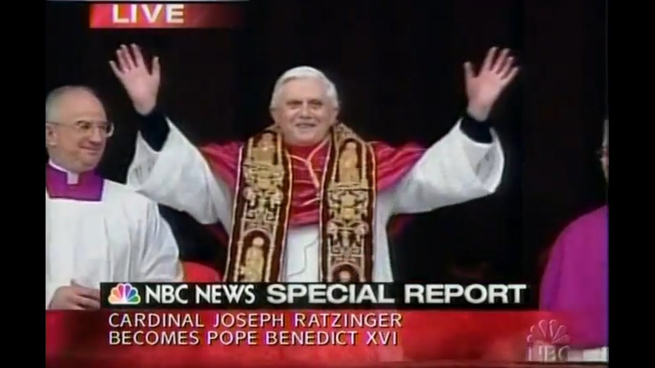 NBC News Coverage Of The Election Of Pope Benedict XVI, April 19, 2005 ...