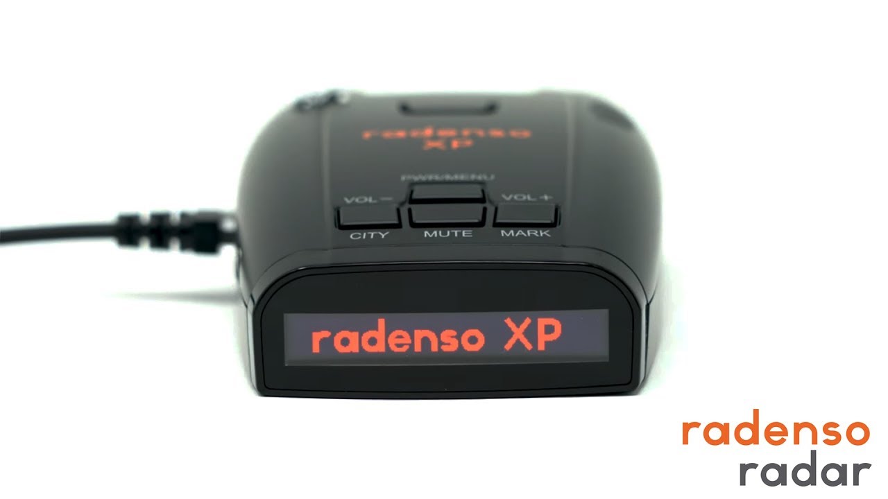 Radenso XP Radar Detector Overview - YouTube
