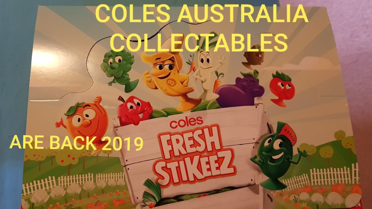 🍋COLES AUSTRALIA COLLECTABLES: FRESH STIKEEZ🍇 - YouTube