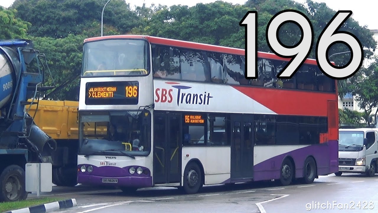 [SBST] (Retired) SBS9826B on Service 196 - Volvo B10TL Super Olympian ...