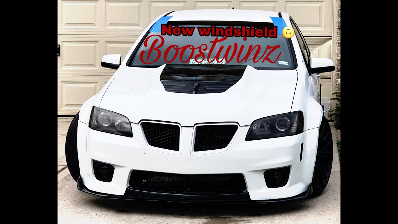 tried fixing my kayhan audio buzz on my pontiac g8... new windshield ...