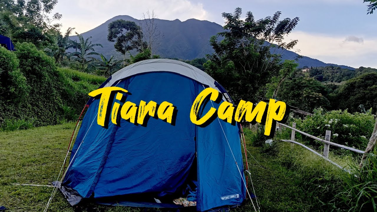 Camping Keluarga di Tiara Camp - Camping Seru di Tahun Baru!! - YouTube