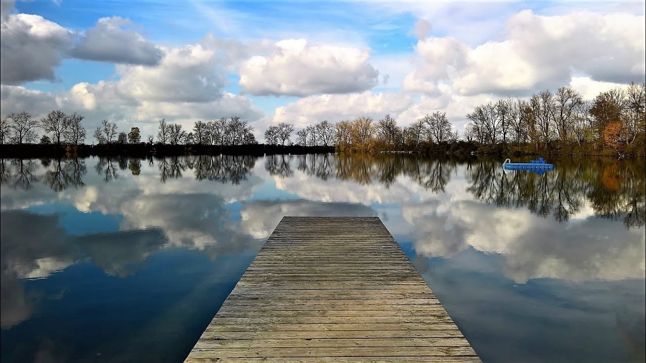 Wandern in Bayern - Thenner See am Pilgerweg „Via Sancti Martini“ - YouTube