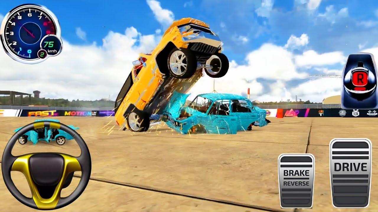 RCC Real Car Crash Simulator | Car Crash Game 3D - YouTube