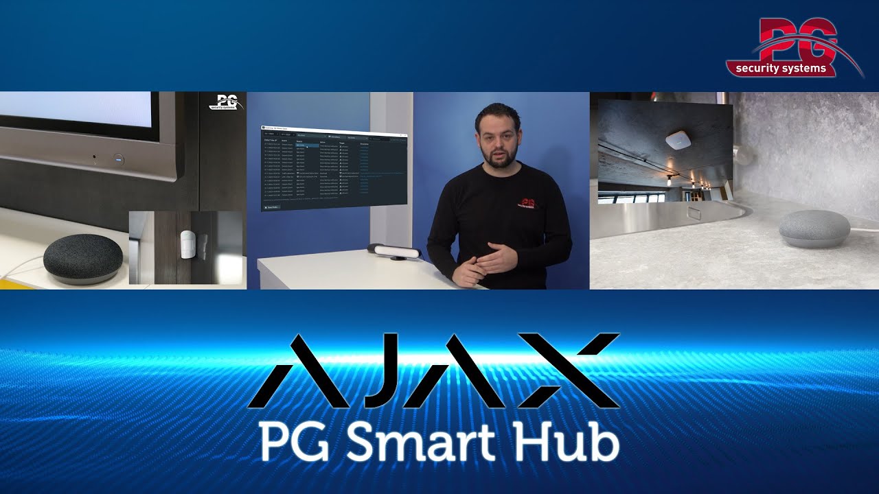 Exclusieve Ajax domotica oplossingen bij PG Security Systems 2023 - YouTube