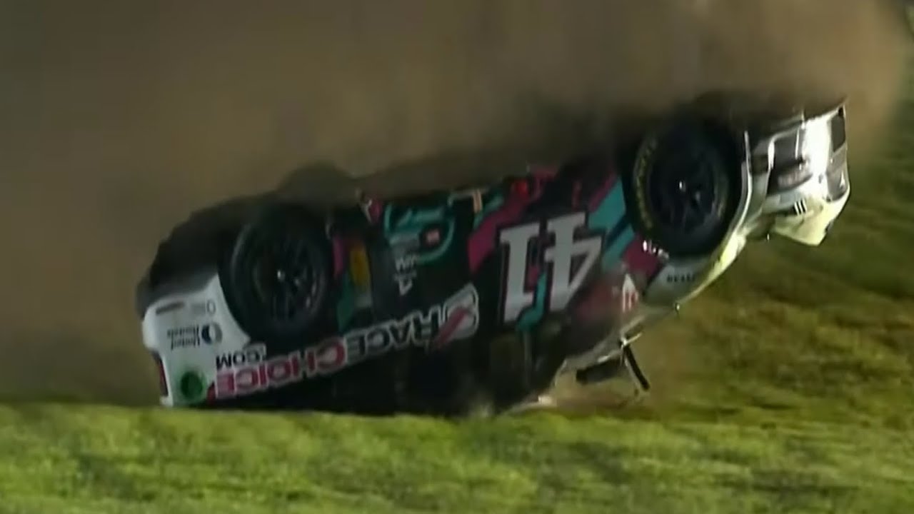 Ryan Preece 2023 Daytona flip nascar 2023 - YouTube