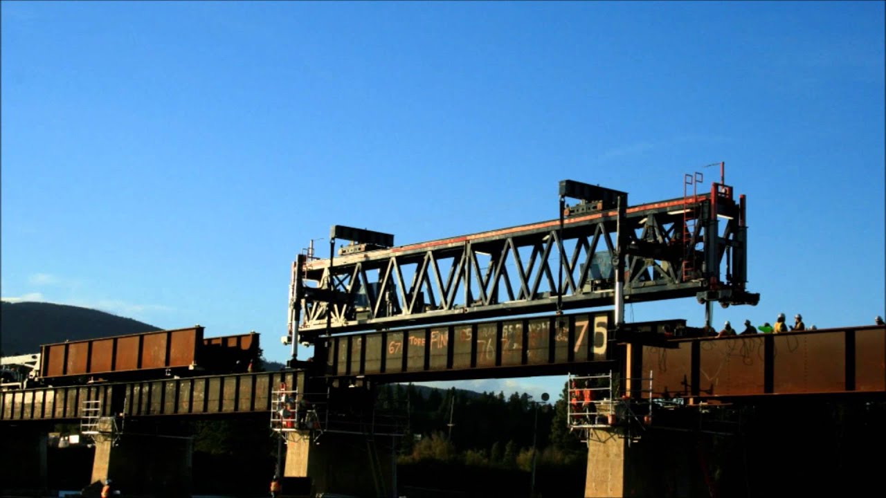 Rapid Bridge Replacement - Kootenay River - YouTube