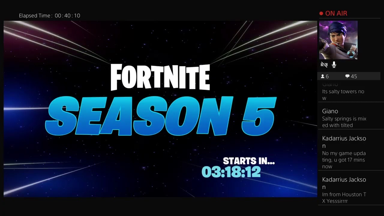 *New* FORTNITE CHAPTER 2 SEASON 5 Gameplay Countdown Continues ...