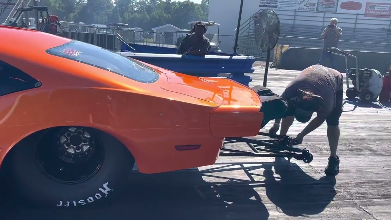 Jason Harris debuting the new Sometime Racing entry at Piedmont Dragway ...