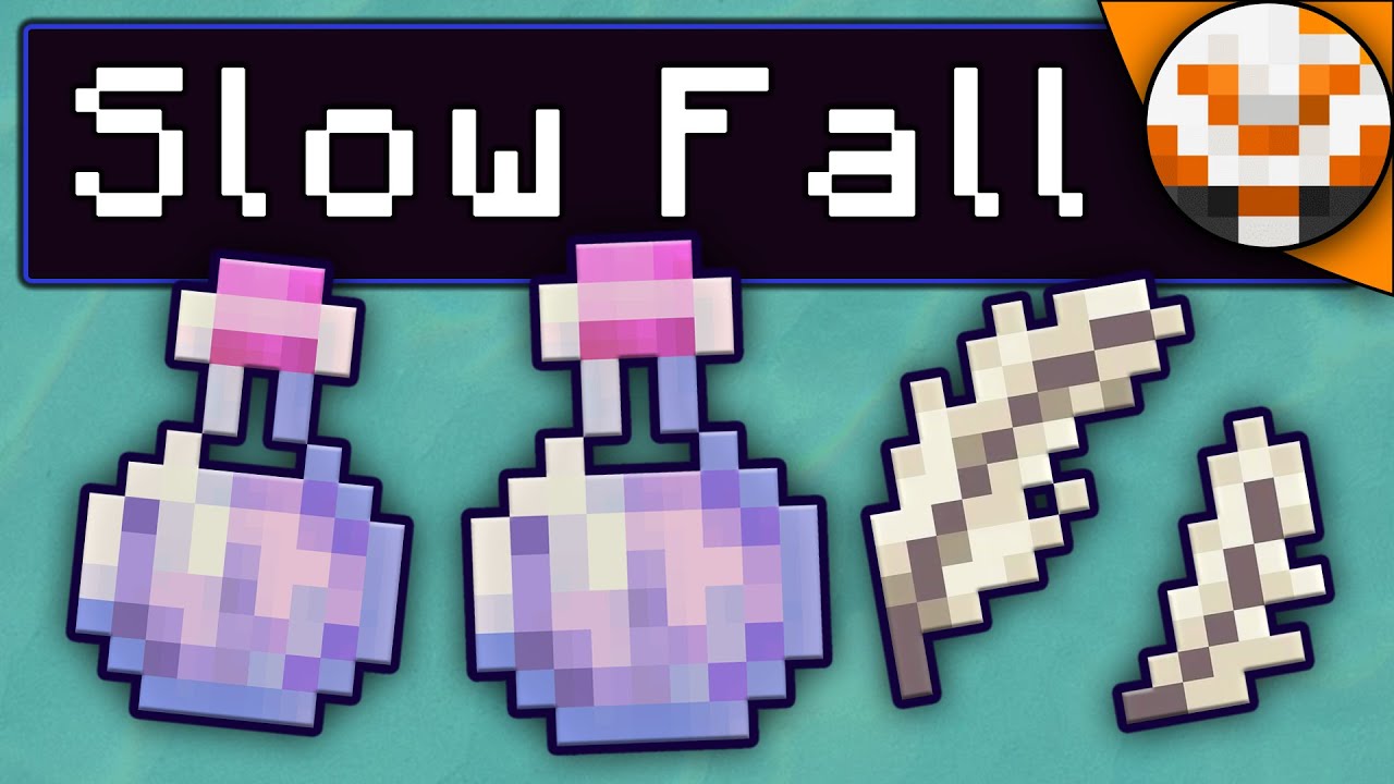 How to make Potion of Slow Falling in Minecraft - YouTube