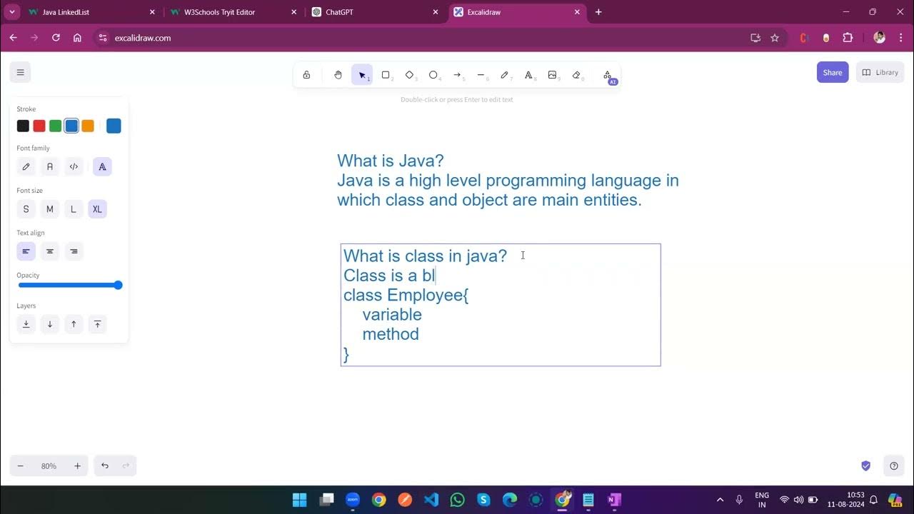 What is Java, Class and Object? - YouTube