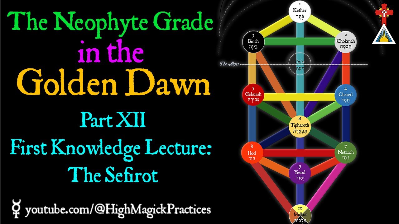 E24 The Neophyte Grade in the Golden Dawn - Part XII First Knowledge ...