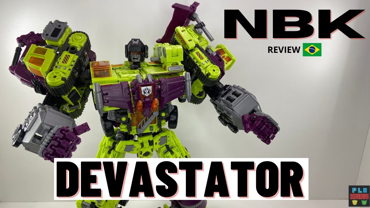 NBK DEVASTATOR (KO GENERATION TOY GRAVITY BUILDER) Review PT-BR - YouTube