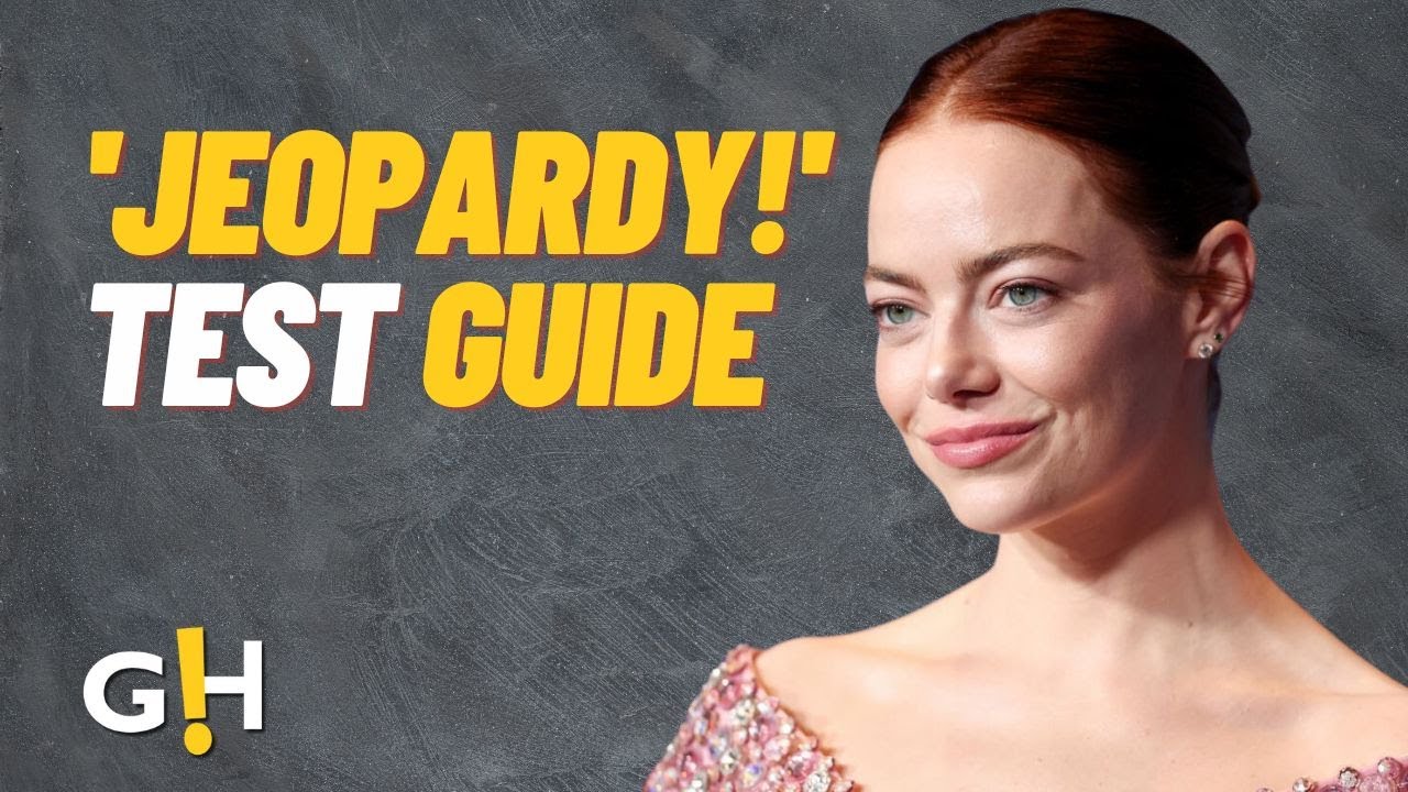 Ken Jennings Schools Emma Stone | Gossip Herald - YouTube