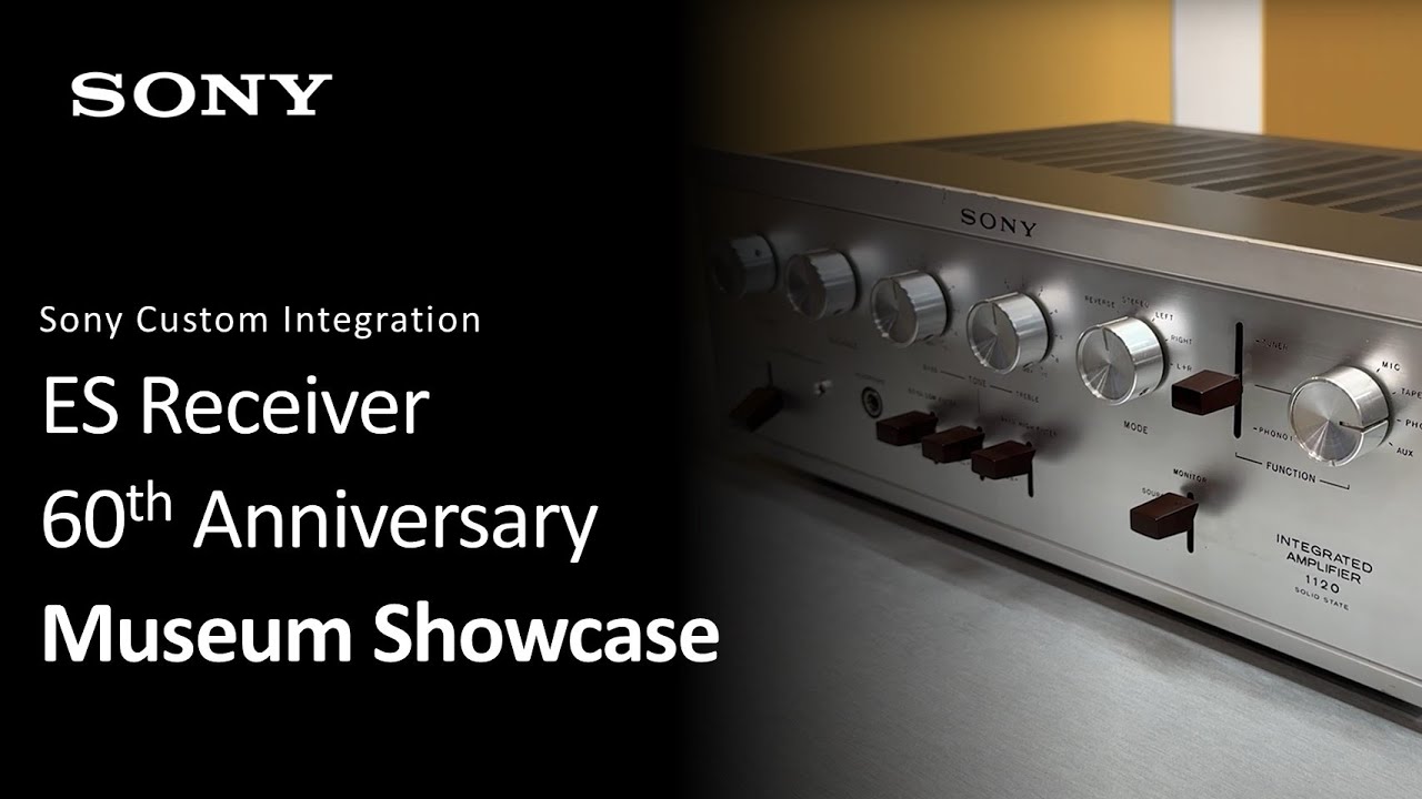 Sony 60th Anniversary Elevated Standard (ES) Museum - CEDIA 2025 - YouTube