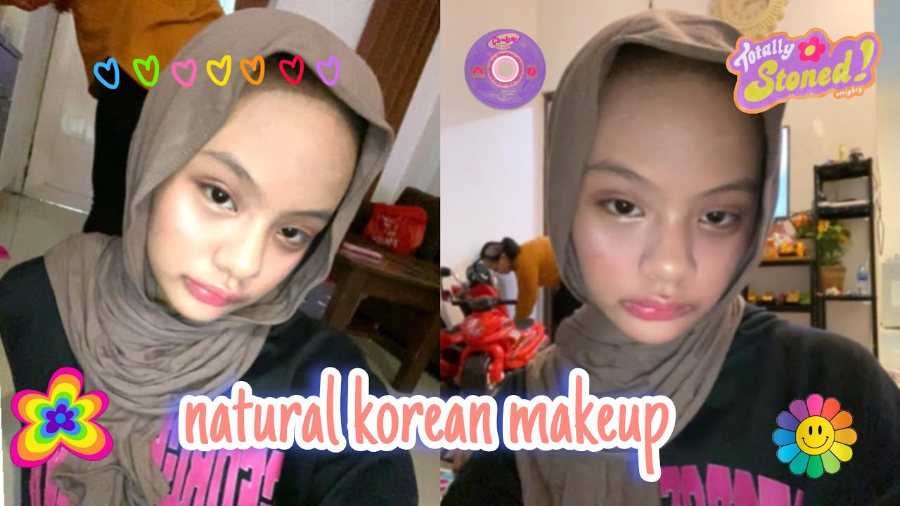Korean natural tutorial make up💐💗 - YouTube