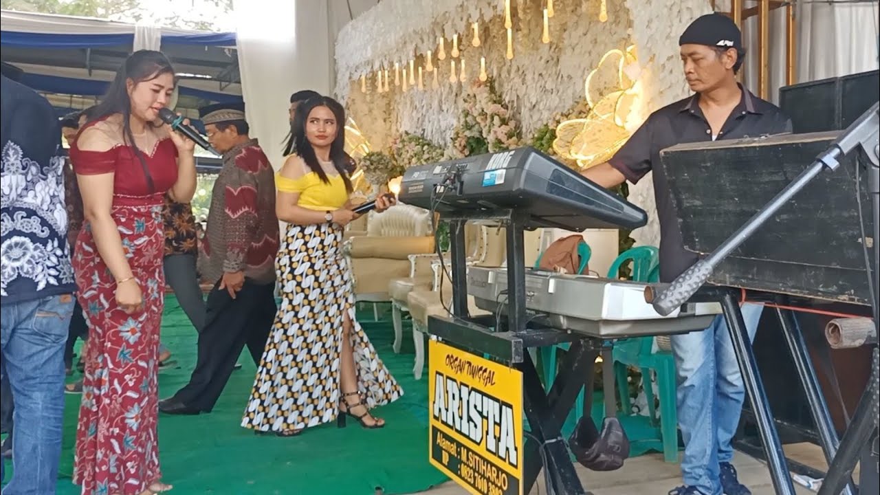 Vlog Tamu Undangan dan Para Pedagang Hajatan di Rantau kasih, Hajatan ...