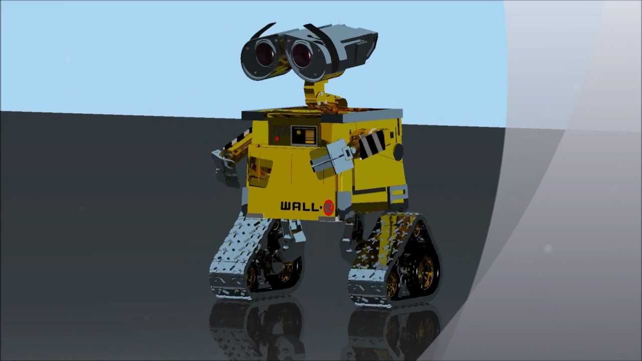 Wall e voice "Chrome and paint" vs Ice cube feat WC /anim8or .97d HD ...