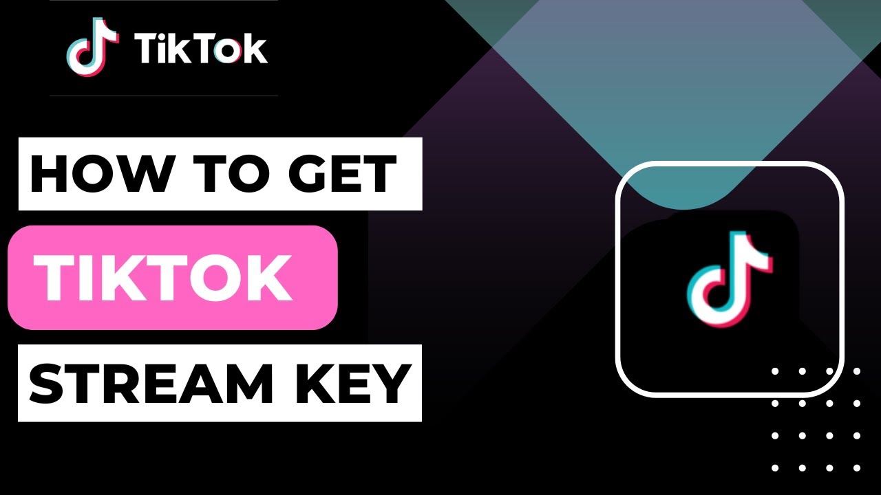 How To Get A Tiktok Stream Key ! - YouTube