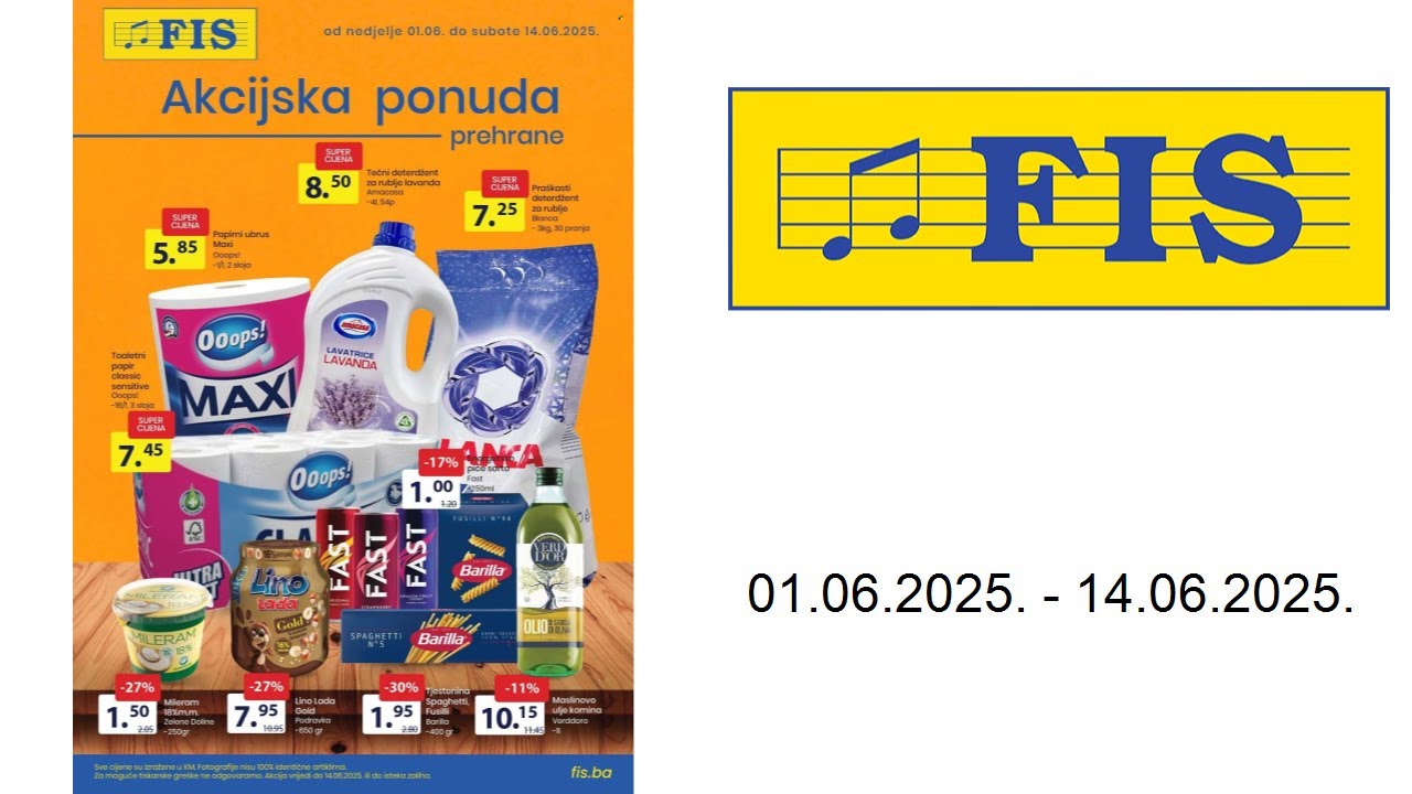 FIS Katalog - Akcijska ponuda - 01.06. - 14.06.2025. - YouTube