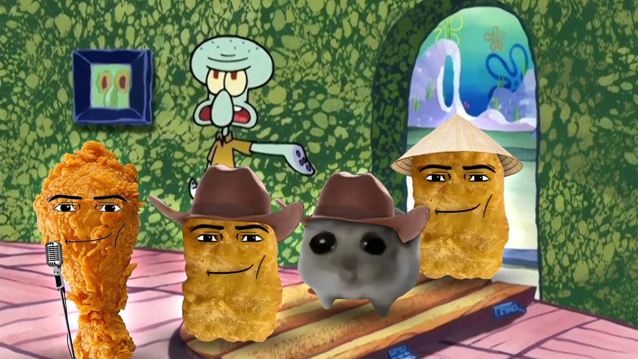 Squidward Kicks Out Every Gegagedigedagedago Cotton Eye Joe π Youtube