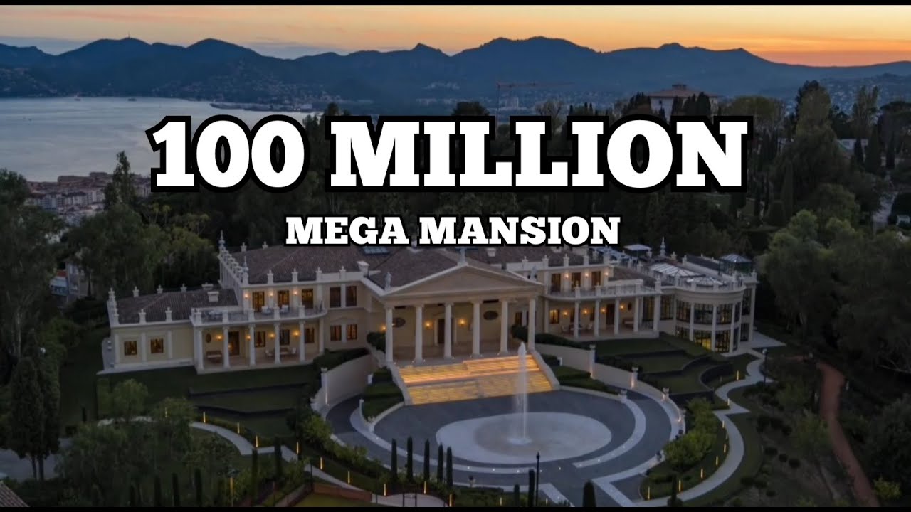 inside a 100 MILLION MEGA MANSION. Mansion Tour #4. - YouTube