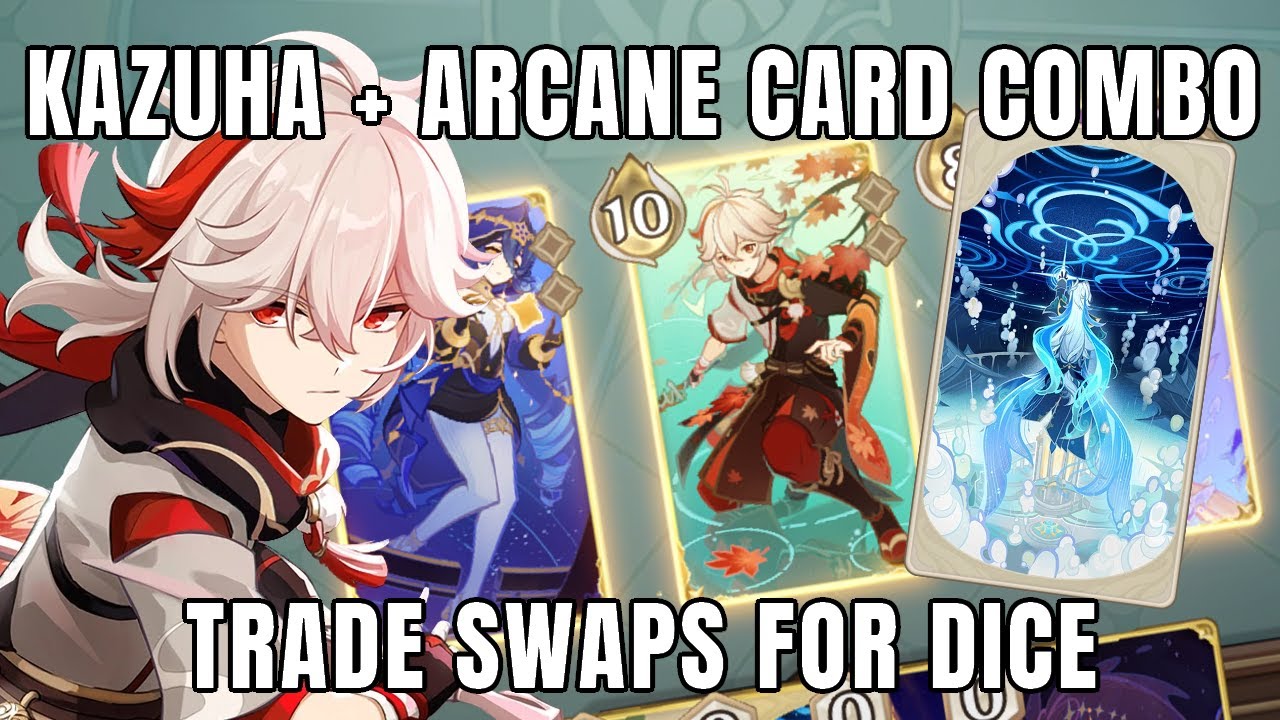 Kazuha With Neuvillette Arcane Card Saves A Ton Of Dice With His Skill ...