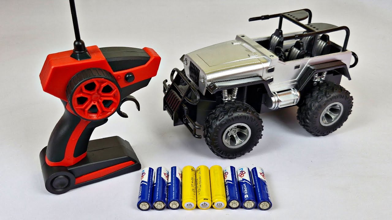 Unboxing RC Off-road Monster Car, Electric Crab, Electric Unicorn ...