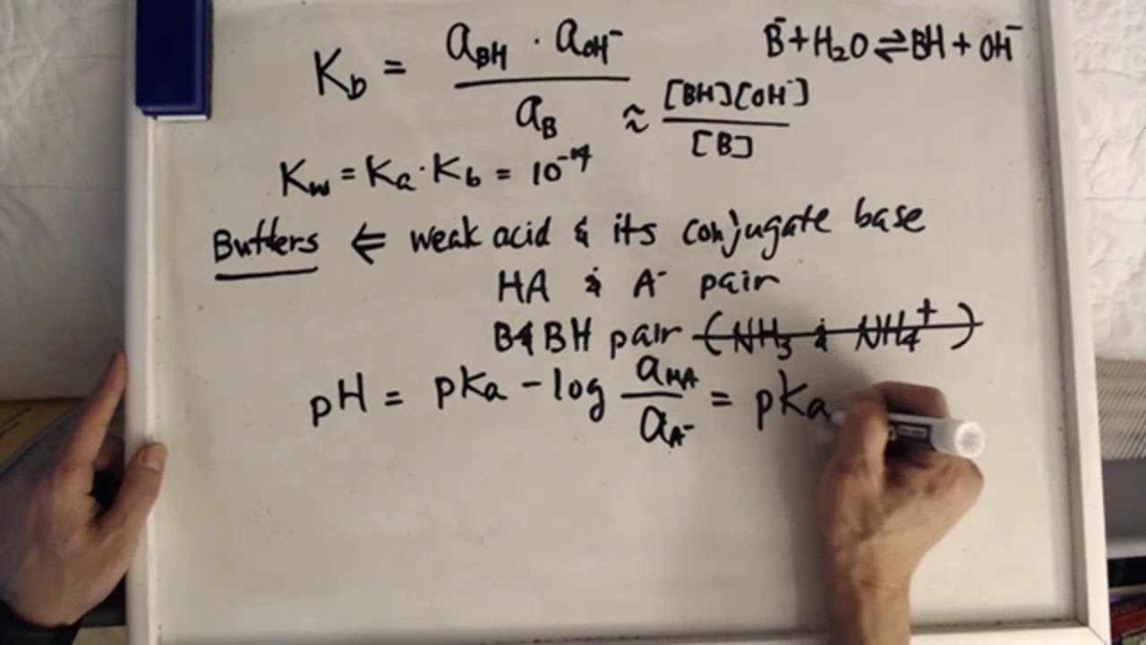 [ Biophysical Chemistry ] Acid-Base Equilibrium, pKa and pH Explained ...