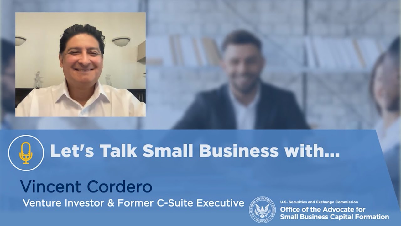 Let’s Talk Small Business with Vincent Cordero - YouTube