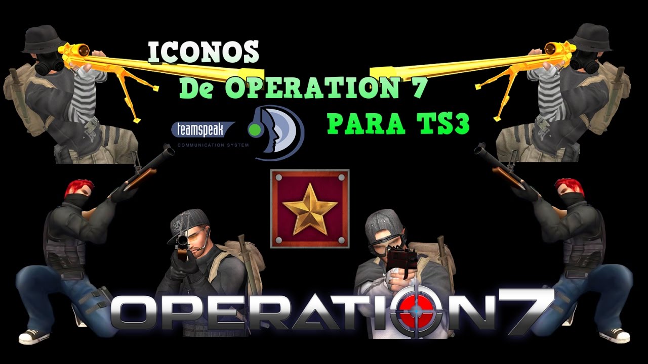 Iconos De Operation 7 Para Team Speak 3 - YouTube
