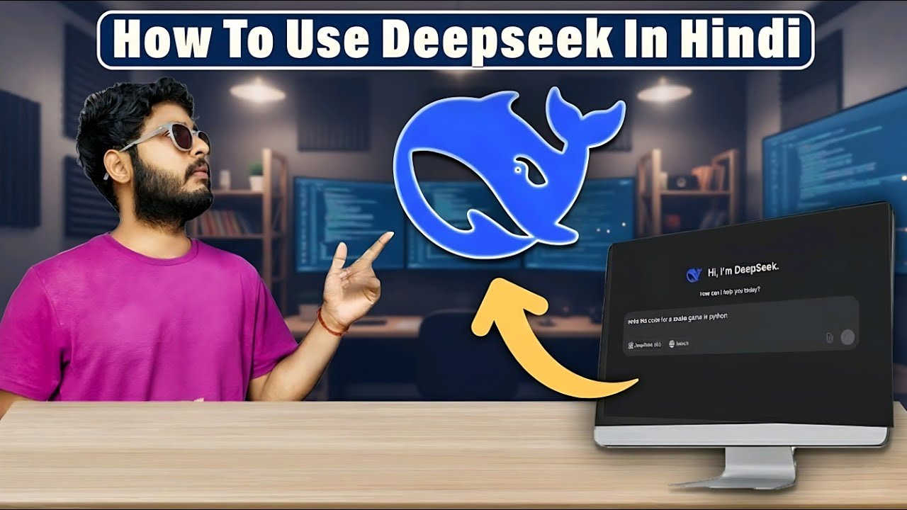Deepseek -r1 How to Use Explained in hindi #deepseek - YouTube
