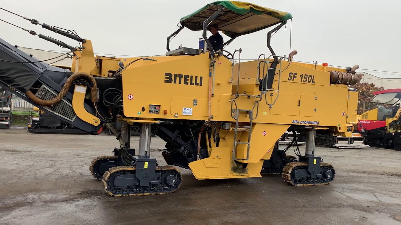 Bitelli SF 150 - MAC 2000 srl - YouTube