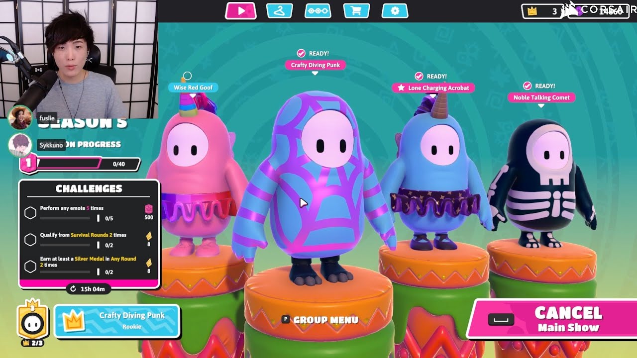 [2021/08/26] that time i ... (Fall Guys, Tricky Towers, Gang Beasts ...