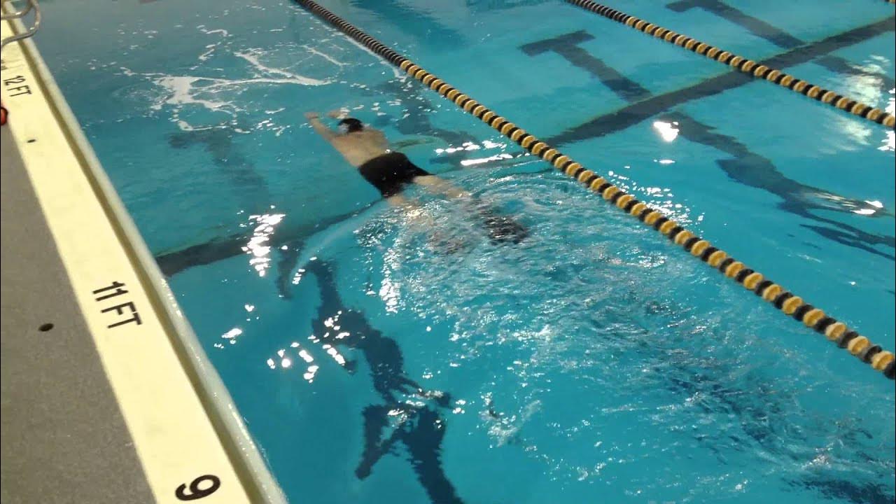 Combat Side Stroke (CSS) with fins utilizing combination dolphin and flutter - YouTube