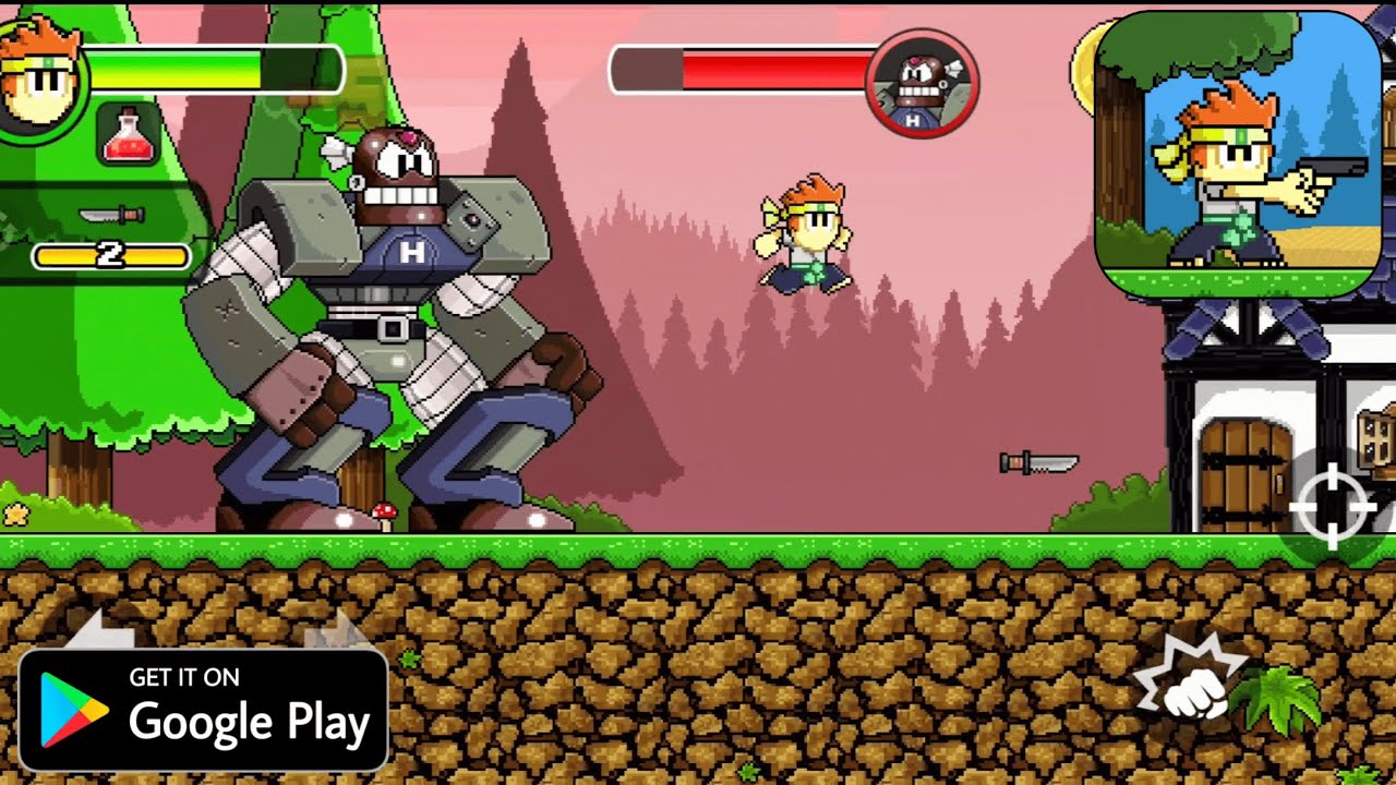 Dan the Man: Action Platformer Mobile - YouTube