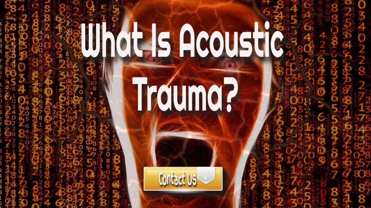 Acoustic ear trauma - YouTube