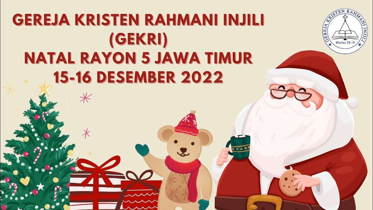 IBADAH PAGI PERAYAAN NATAL GEKRI RAYON 5 JAWA TIMUR - YouTube