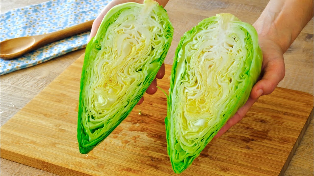 Cabbage tastes better than meat! Simple and easy cabbage recipe. [Vegan ...