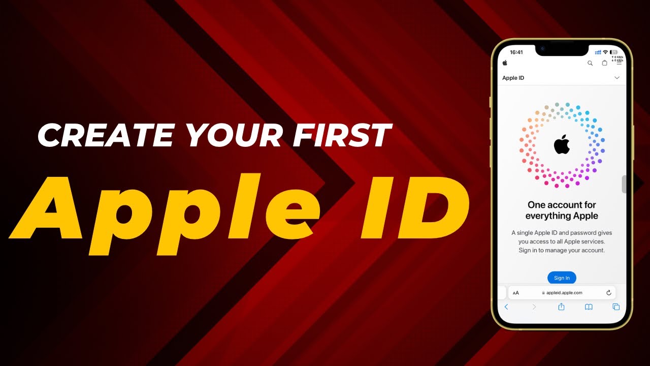 How to create free Apple ID on iPhone | Easy Guide - YouTube