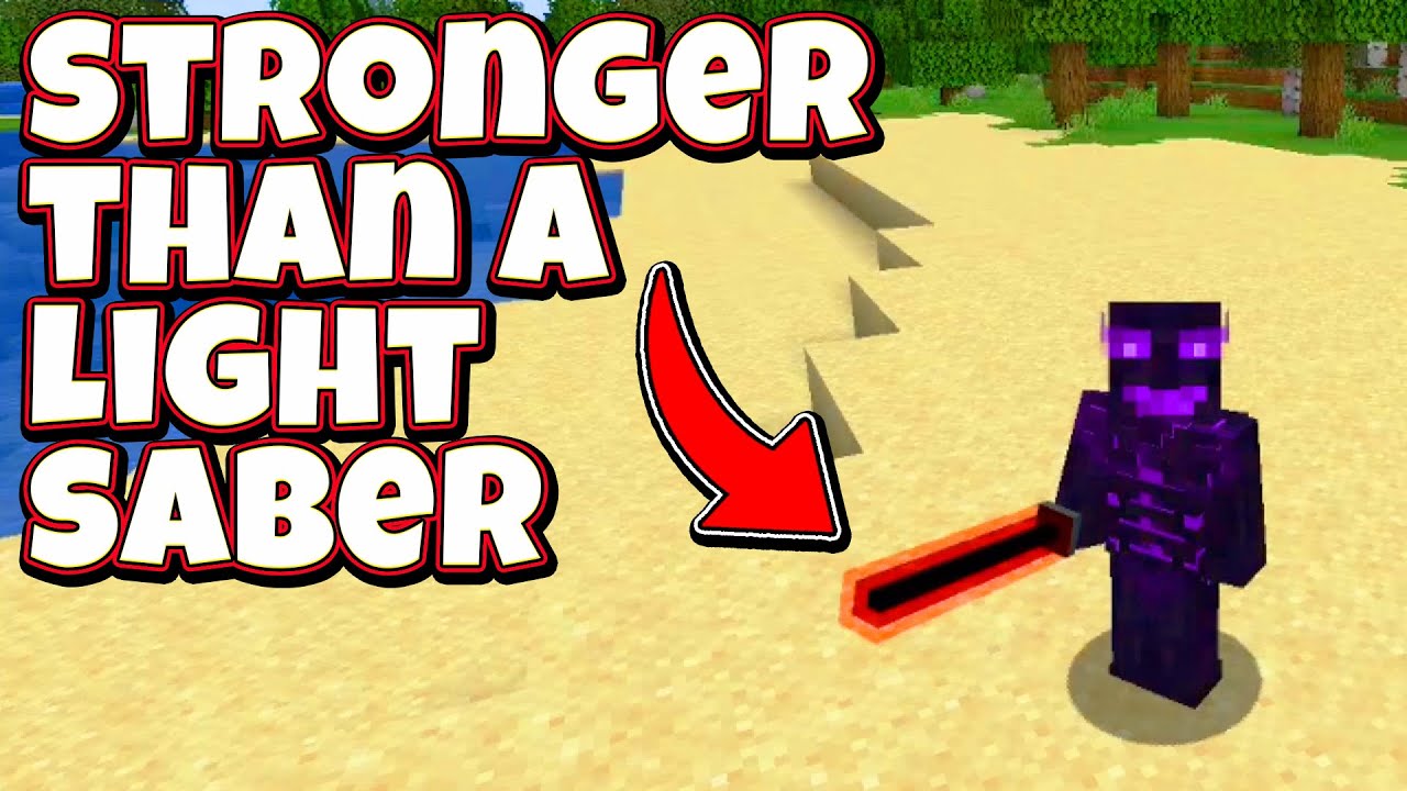 Minecraft Laser Sword Mod - More Powerful Than A Lightsaber! Can One ...