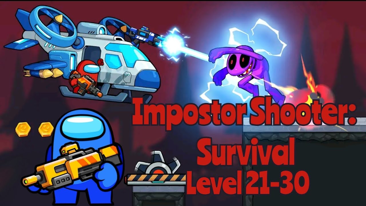 Impostor Shooter: Survival Walkthrough Levels 21 to 30 (iOS, Android) # ...