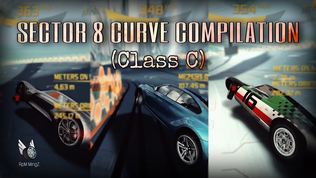 Asphalt 8 - Sector 8 Wheelie Compilation #2 (13 Class C Cars) - YouTube
