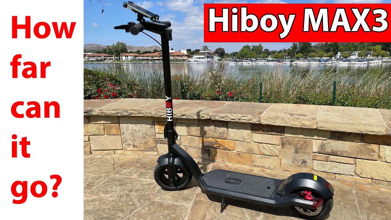 Hiboy MAX3 Range Test - YouTube