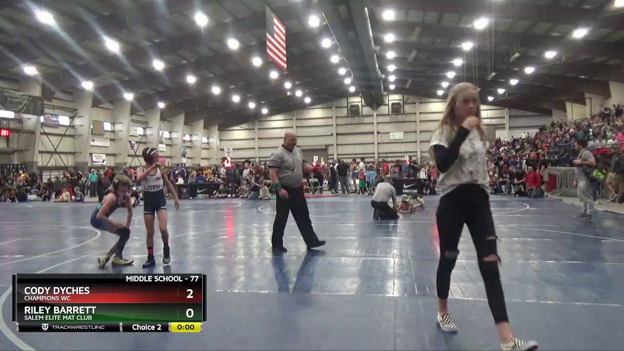 Middle School 77 Cody Dyches Champions WC Vs Riley Barrett Salem Elite ...