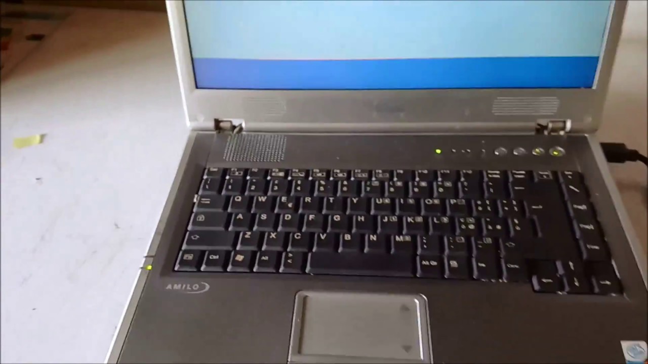 fujitsu siemens amilo d 1845 - YouTube